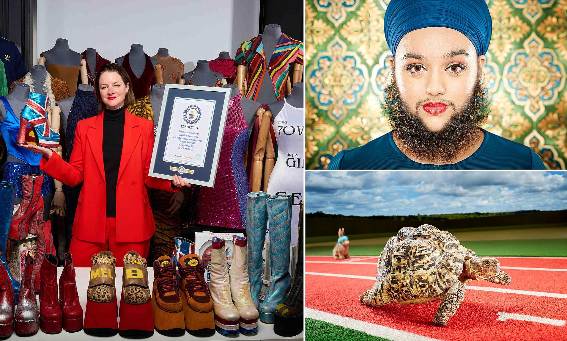 Guinness World Records is celebrating its anniversary... by revealing ...