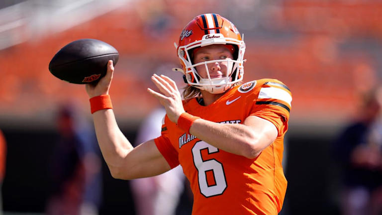Oklahoma State's Starting Quarterback vs. UT Martin Revealed