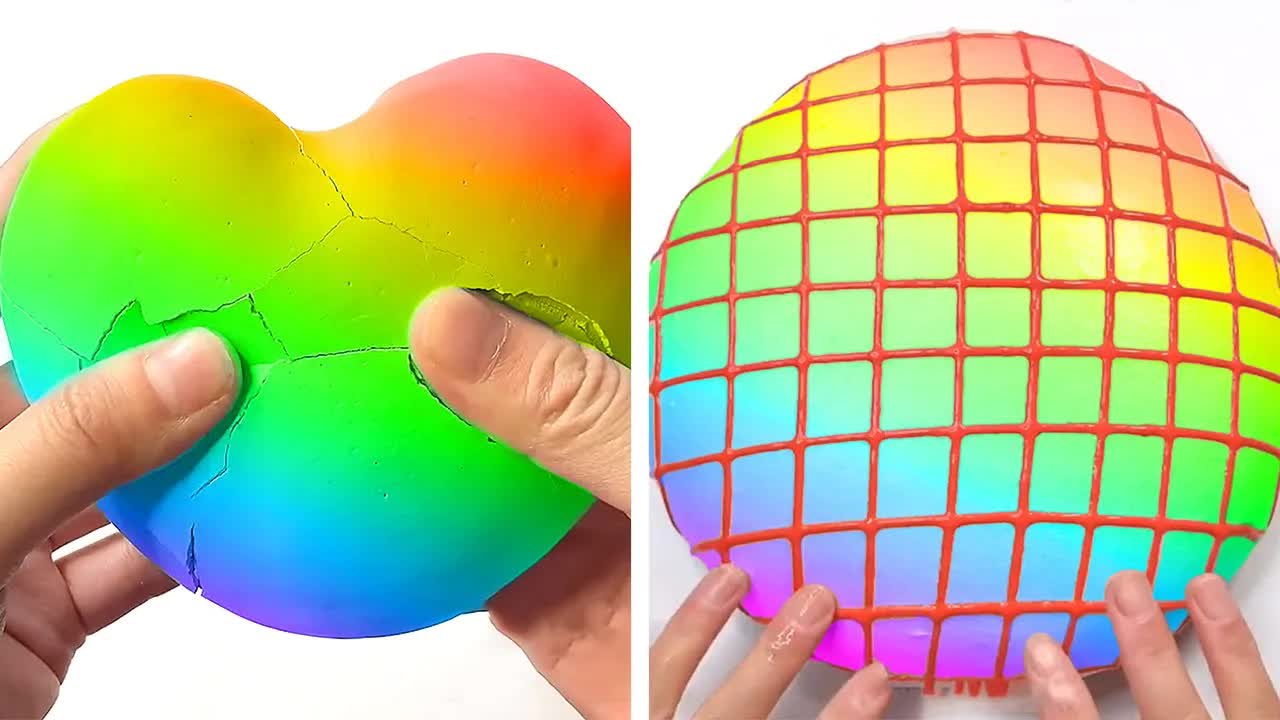 Oddly Satisfying Slime ASMR No Music Videos - Relaxing Slime 2023