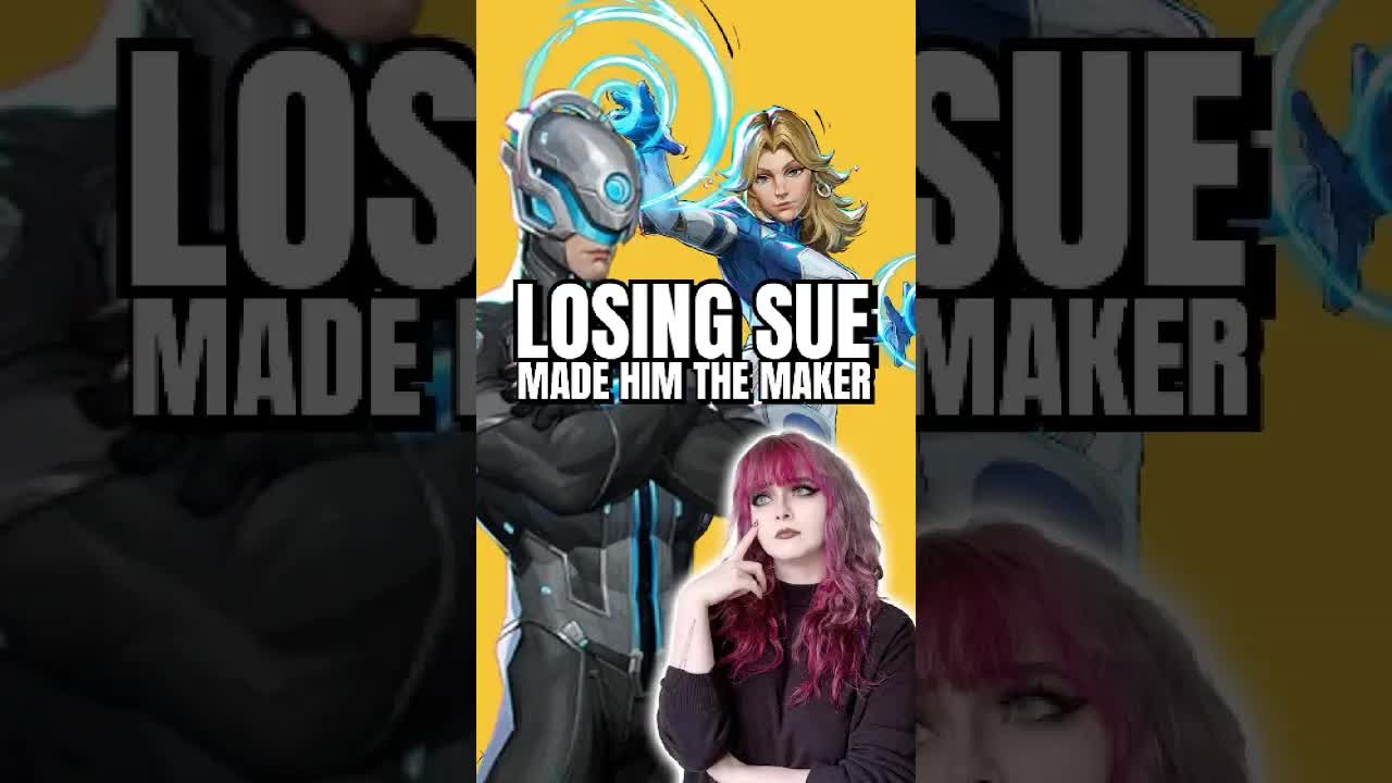the maker's origin story | reed richards and sue storm