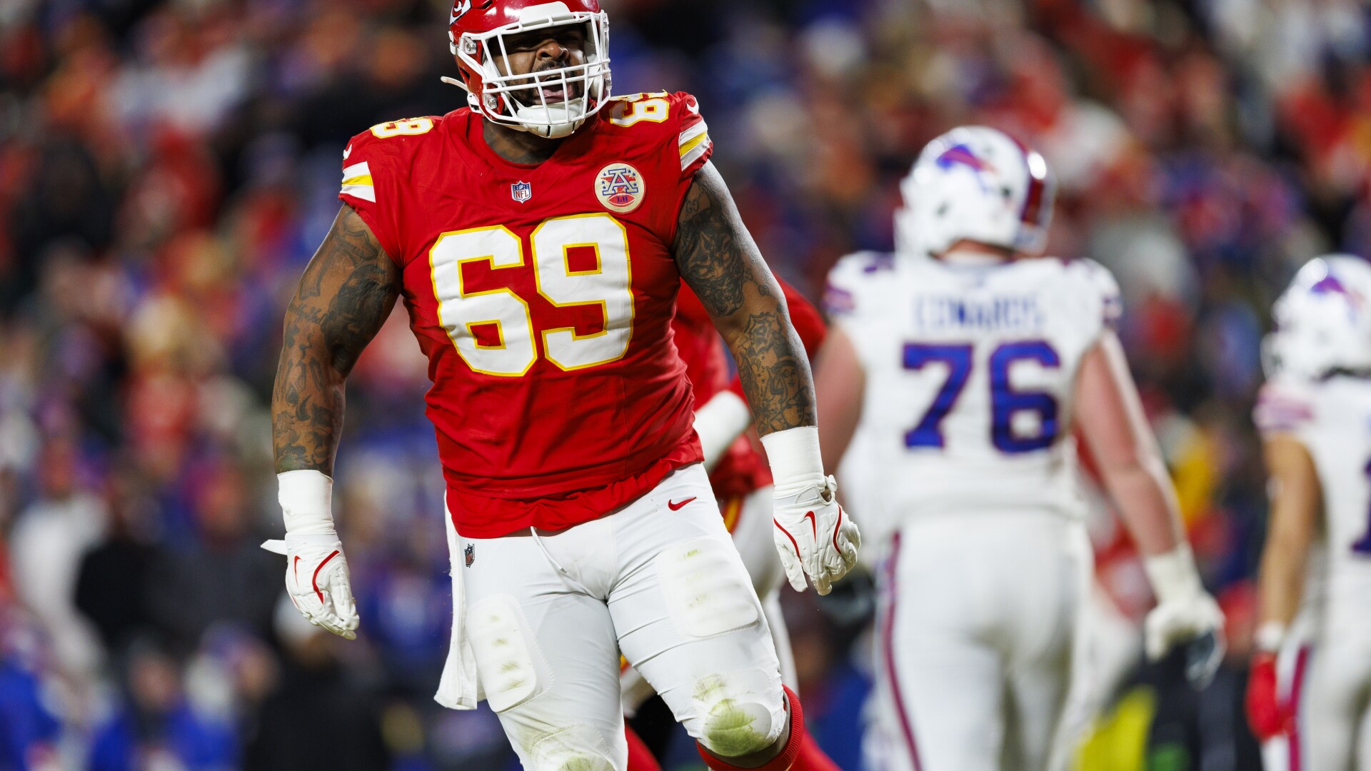 Chiefs release Mike Pennel as they drop down to 53 players