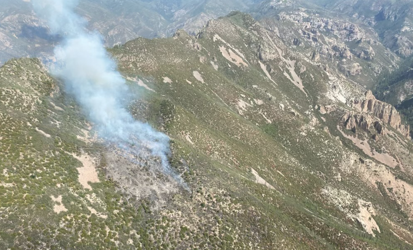 Lightning sparks new wildfire in Gila National Forest