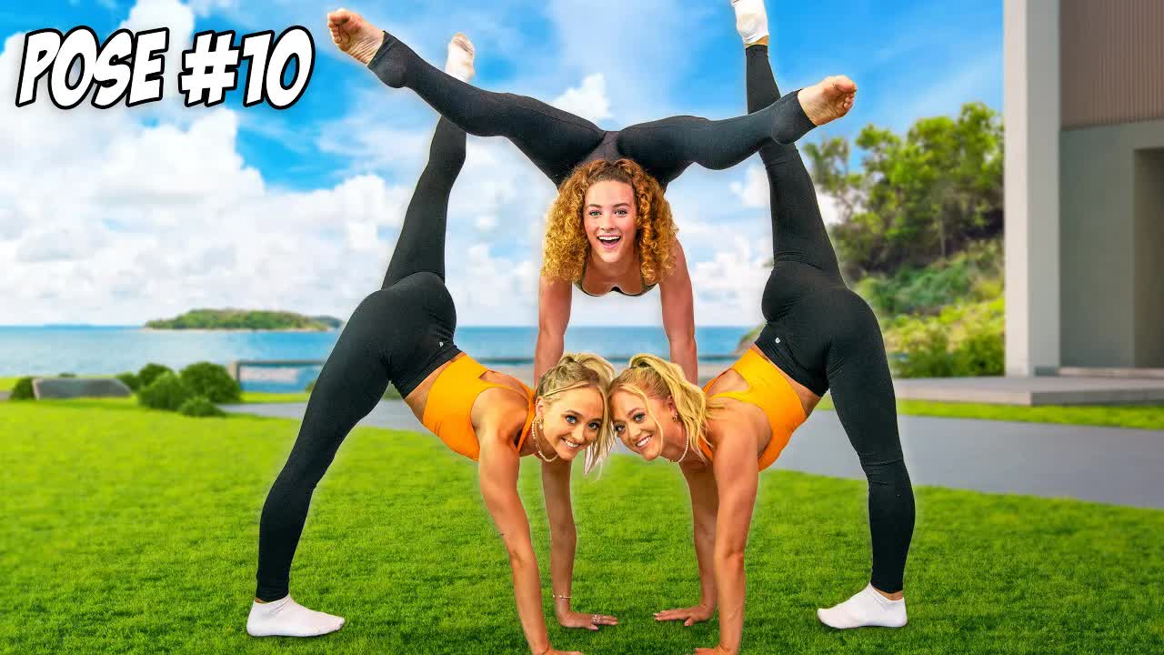 EXTREME CONTORTION CHALLENGE w/ Rybka Twins