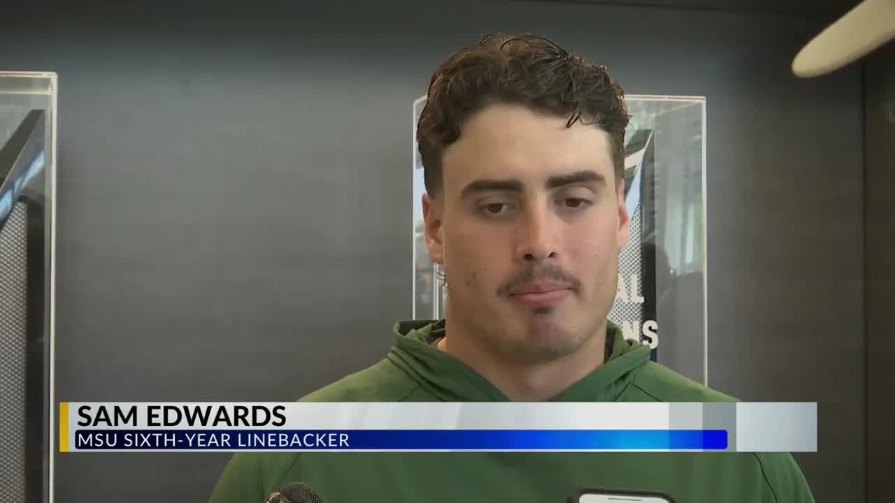 Sam Edwards receives most votes as MSU team captain