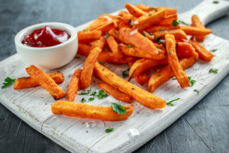 Frites De Carotte Au Four