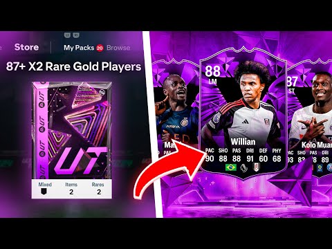 I opened 20 x 87+ 2 FC Pro live packs in EA FC 24!