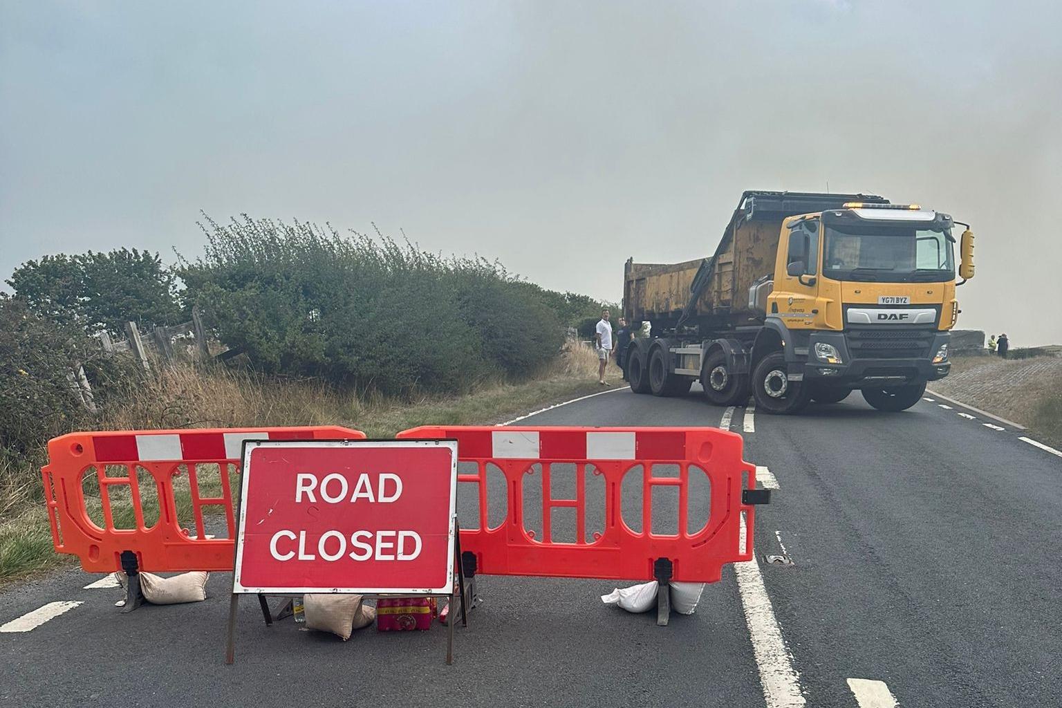 LANGDALE MOOR FIRE: Wednesday August 27 1.30pm - A171 Whitby to ...