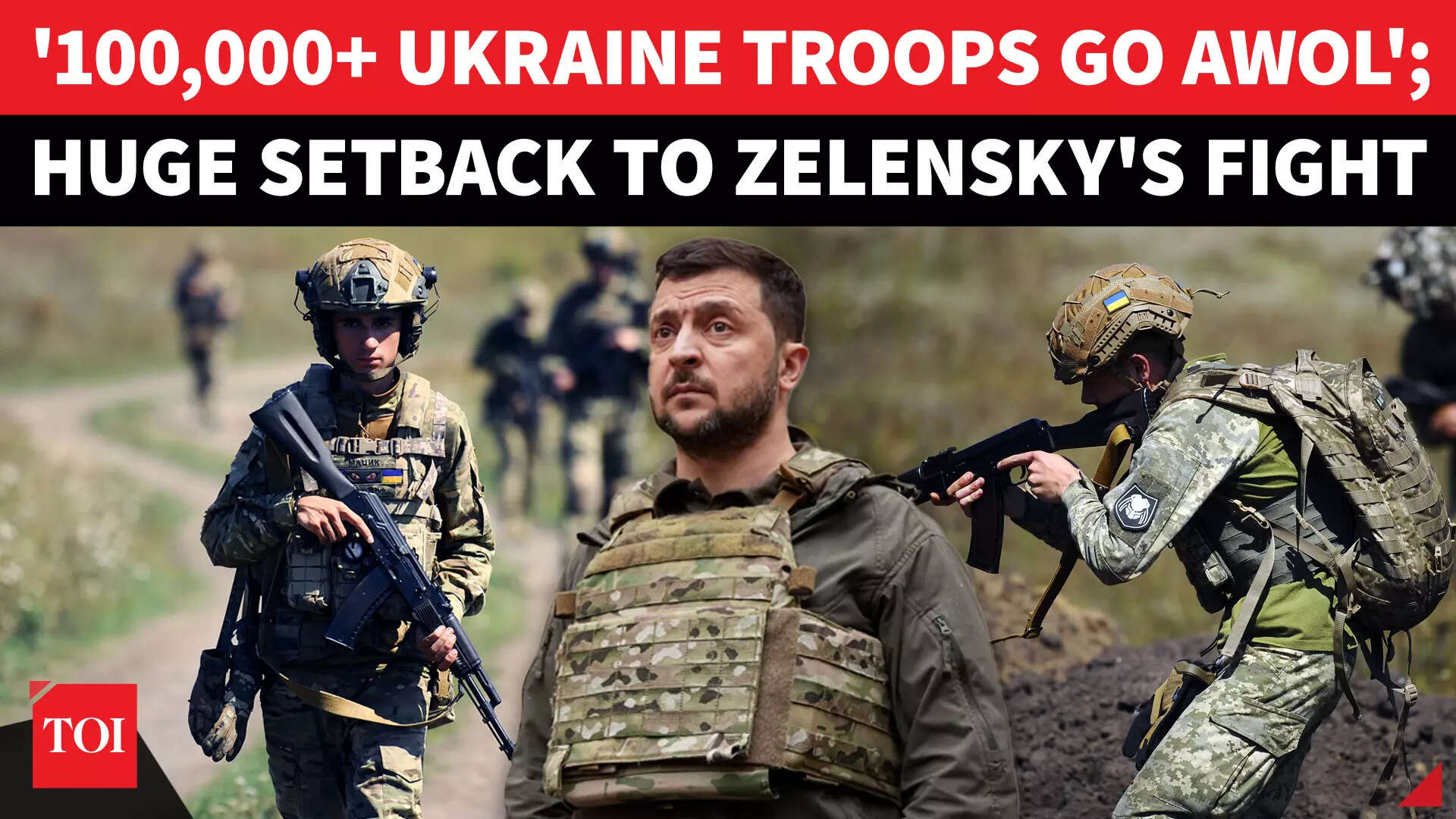 Mass Desertion In Ukraine? Over 100,000 Soldiers Go AWOL In Just Months ...