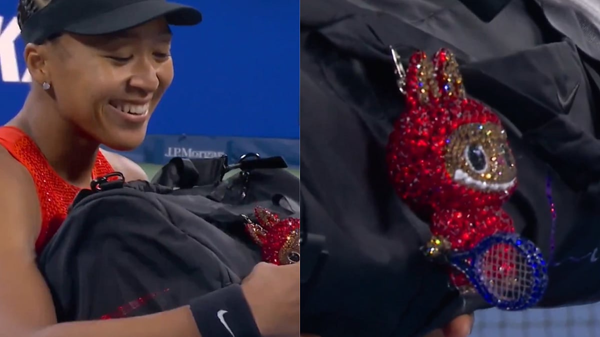 US Open 2025: Naomi Osaka Displays Her Labubu Doll, Calls It 'Billie ...