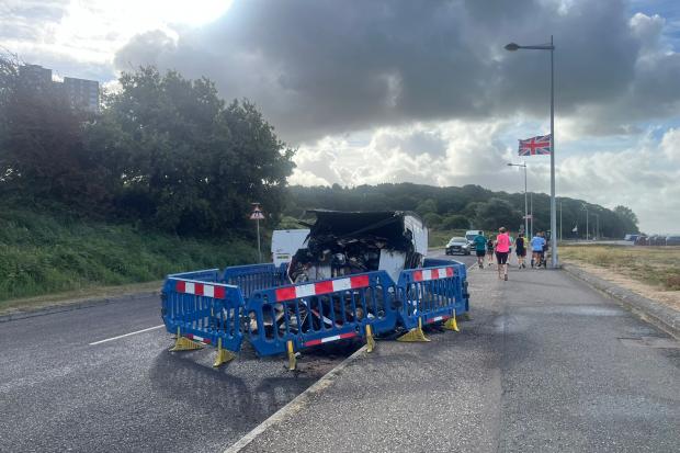 Firefighters rush to caravan fire as residents see thick smoke rising ...