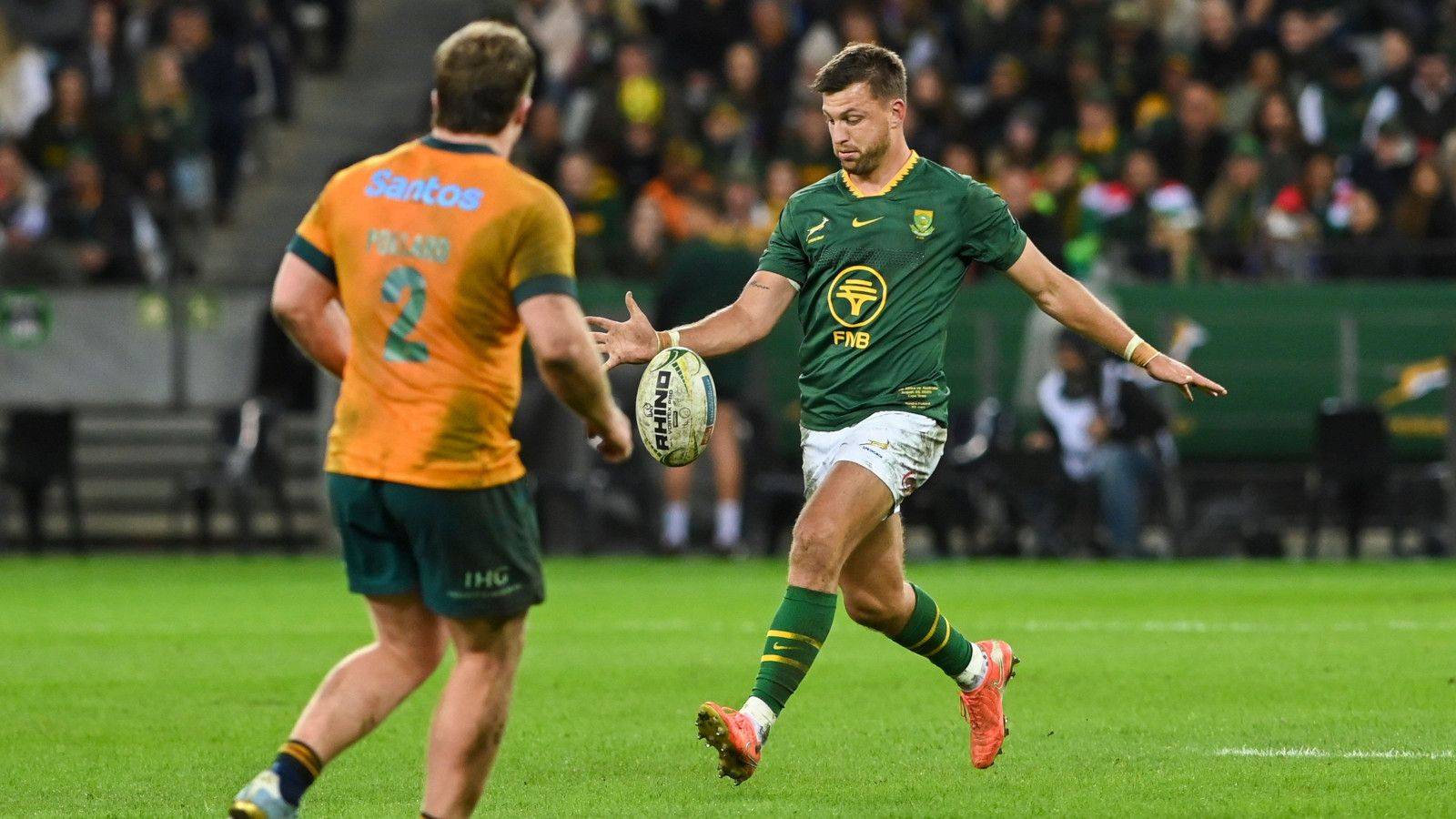 Springbok sharpshooter Handre Pollard named in Bulls' URC touring squad