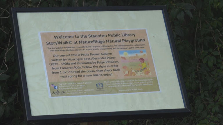 Staunton Public Library adds a fall-themed StoryWalk in Montgomery Hall ...