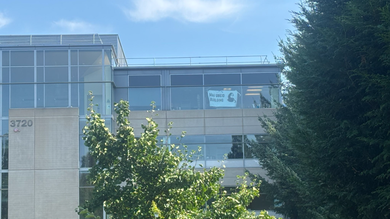 7 protesters arrested at Microsoft president's office at Redmond, WA campus