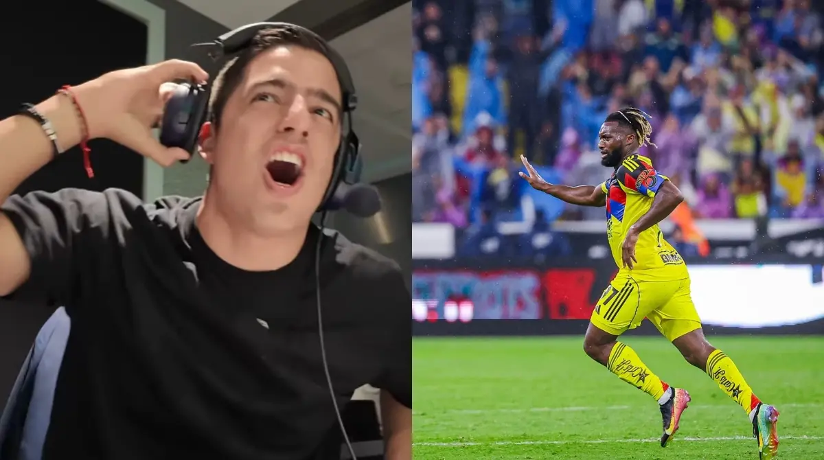 Andrés Vaca explica su "extraña" narración en el gol de Saint-Maximin