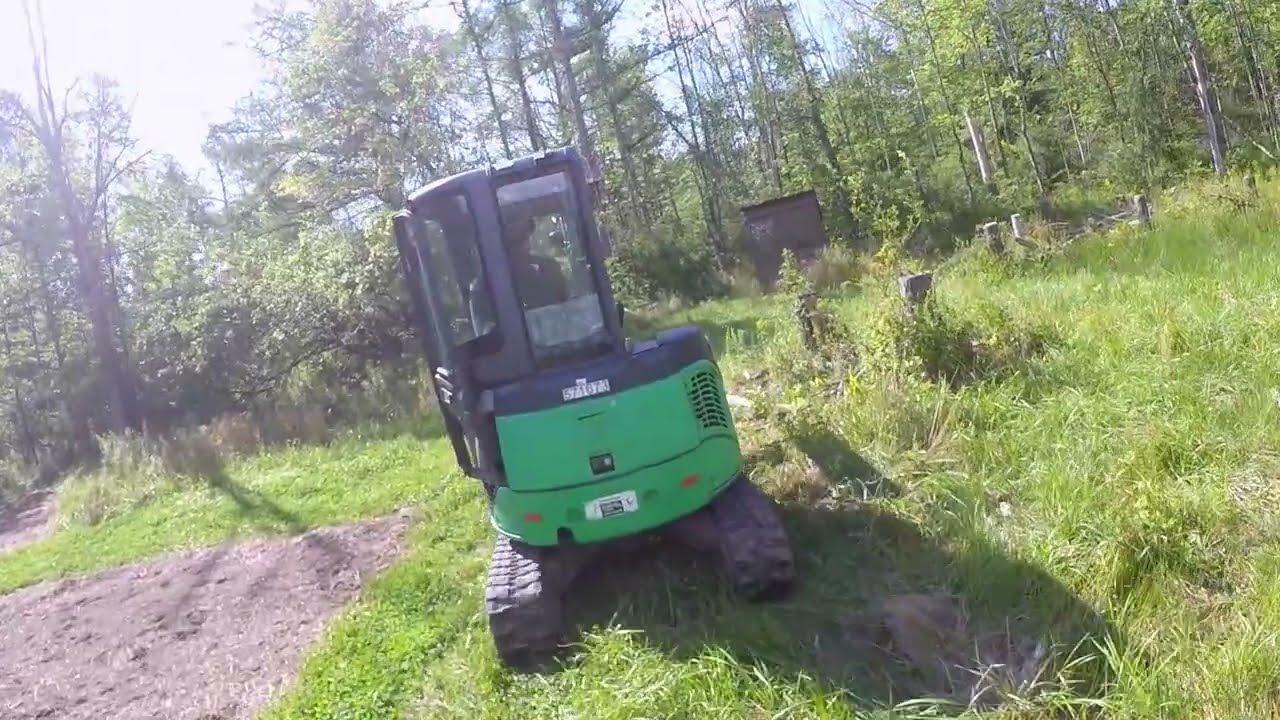 Is This Mini Excavator Too Small To Dig Out Stumps?