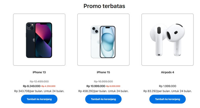 Promo Diskon iPhone di iBox, Digimap dan Ecommerce, Jelang Peluncuran ...