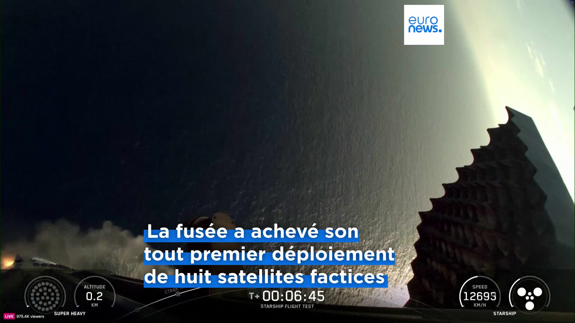 Lancement réussi de la fusée Starship d'Elon Musk après neuf tentatives ...