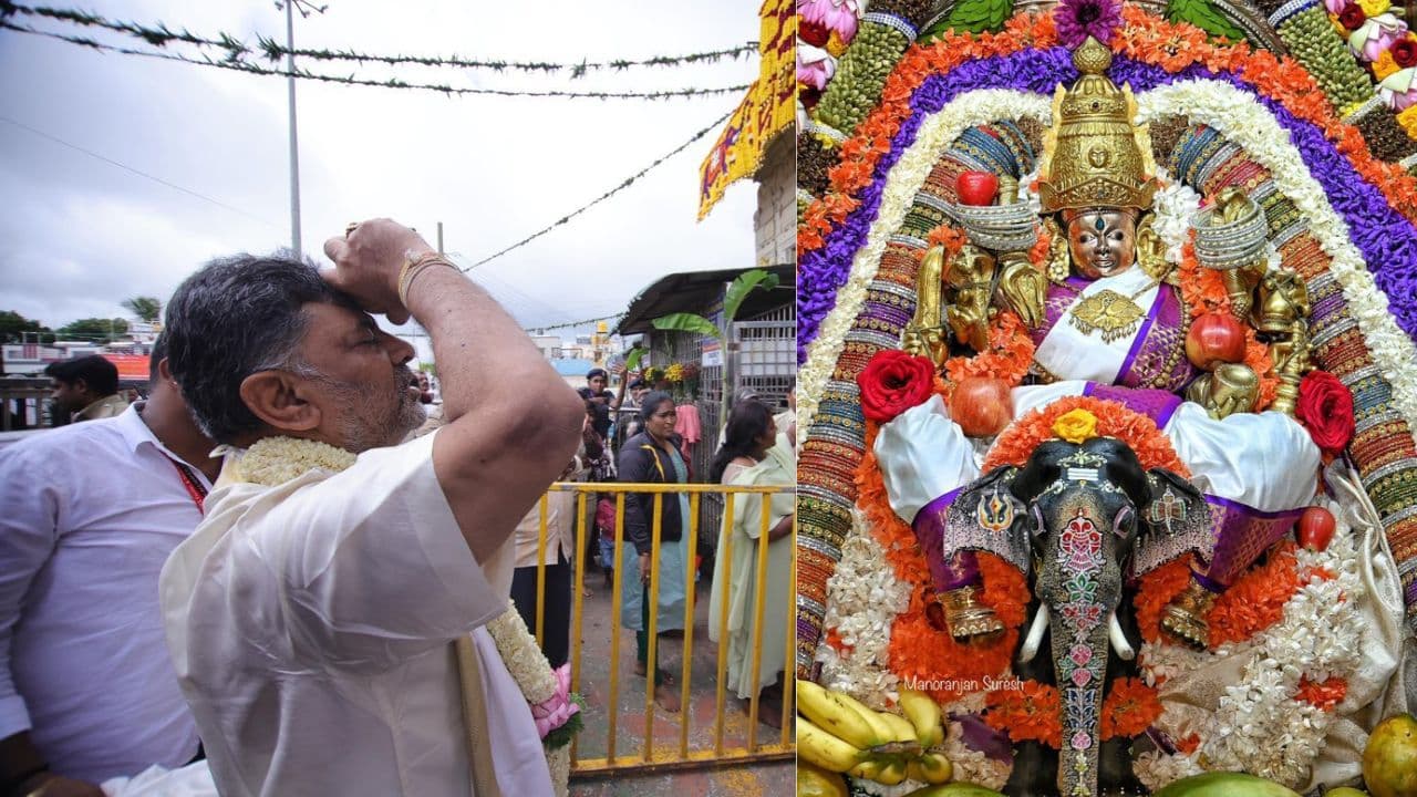 “Mother Chamundeshwari Belongs to Every Devotee”: Karnataka DyCM DK Shivakumar Defends ...
