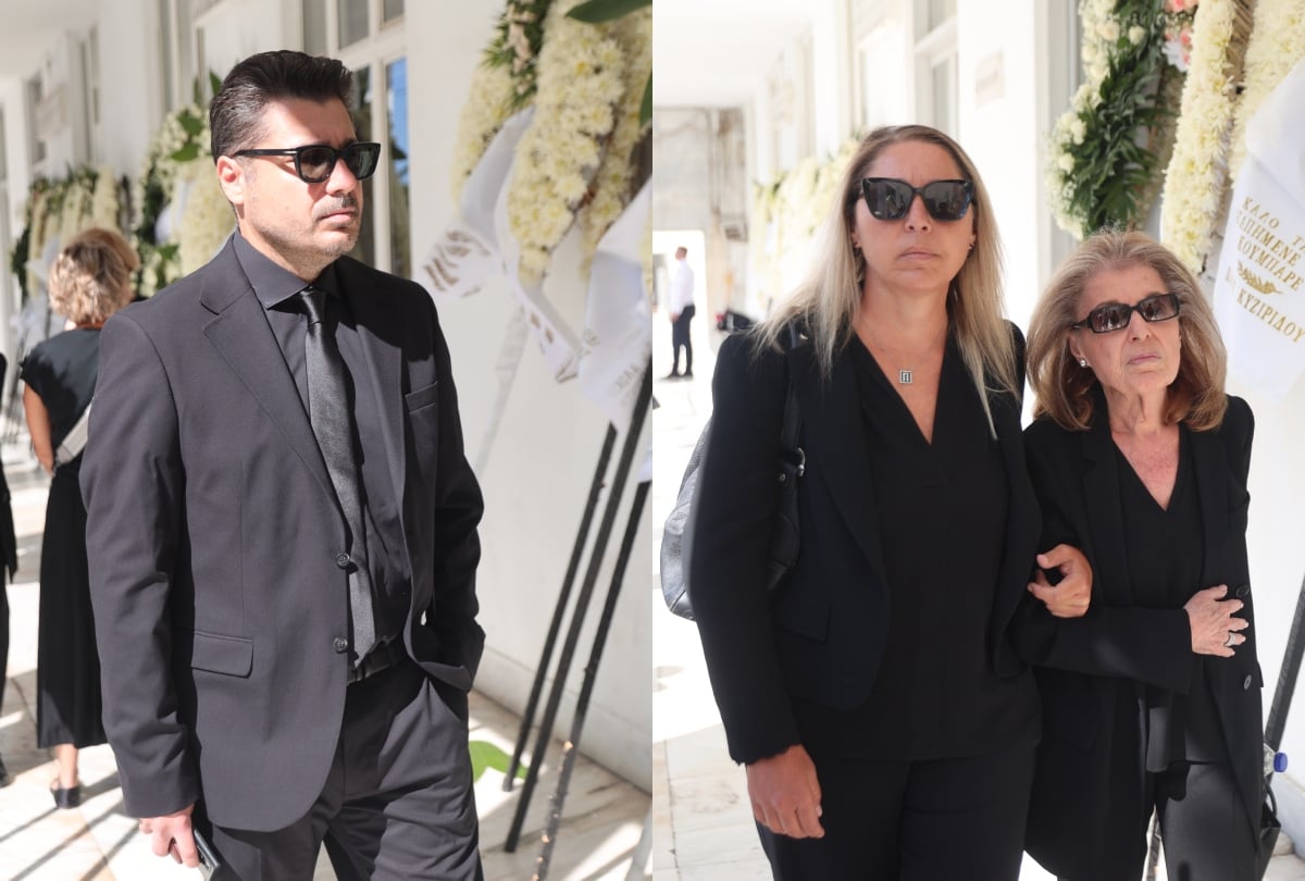 Συγκίνηση στο τελευταίο αντίο του Δημήτρη Κωνσταντάρα: Πλήθος ...