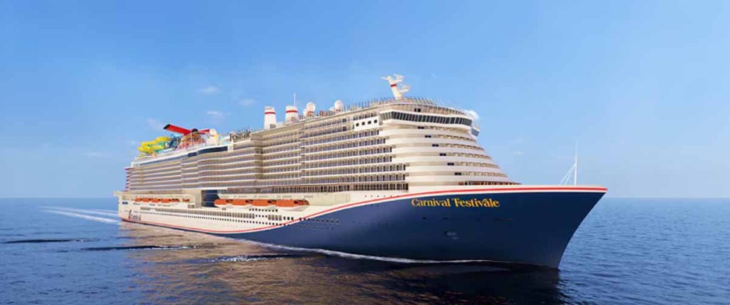 Mega £777 million cruise ship with record-breaking water park to launch ...