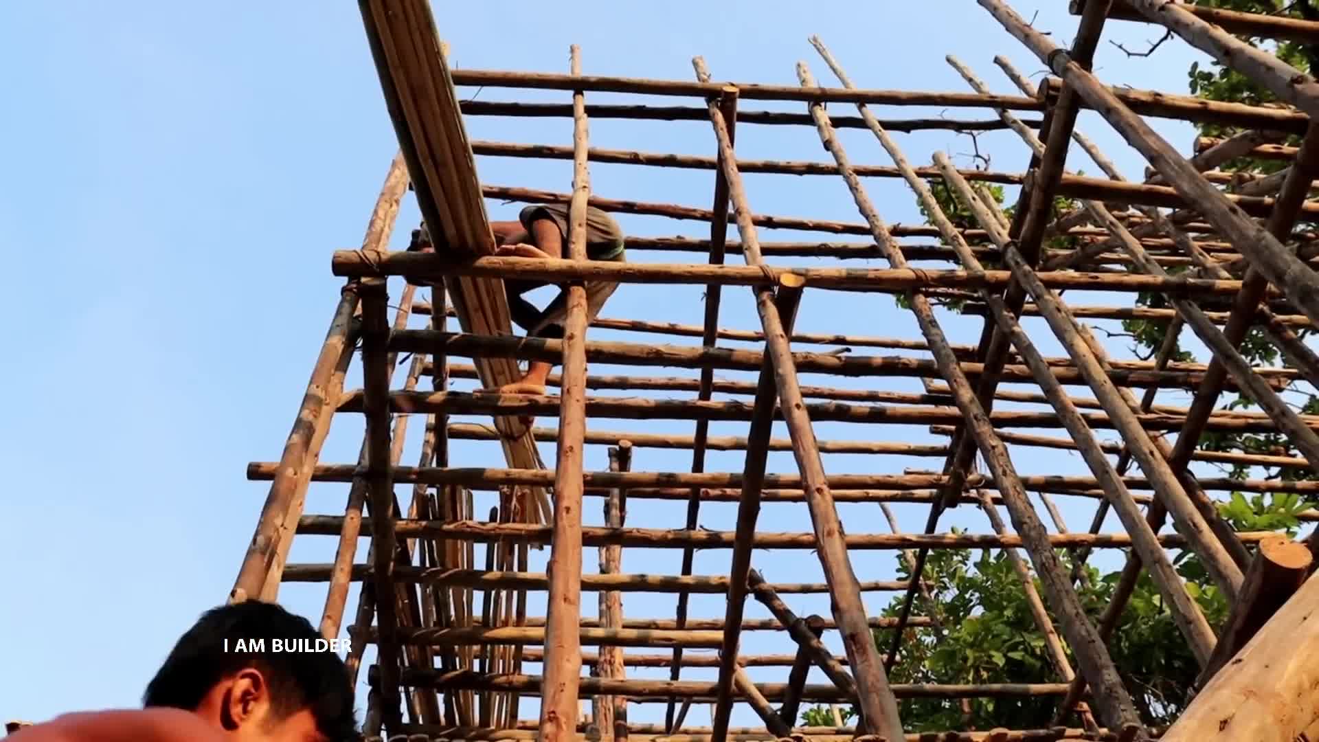 The handmade 4-story villa in the forest built with ancient skills more ...