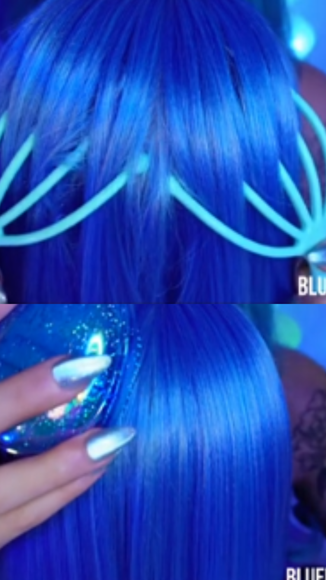 Relaxing ASMR Hair Brushing & Tapping Sounds