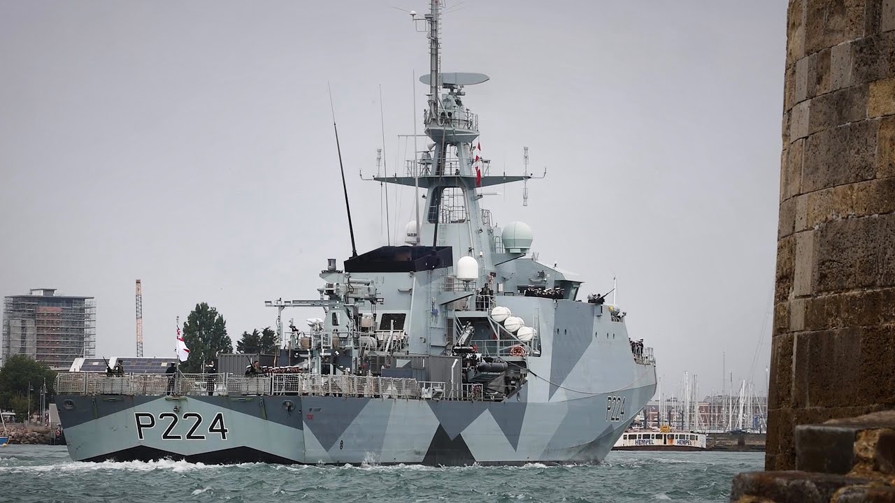 HMS Trent Returns to the UK After Five Years Overseas