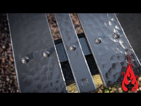 Blacksmithing a Bench Seat from Scratch