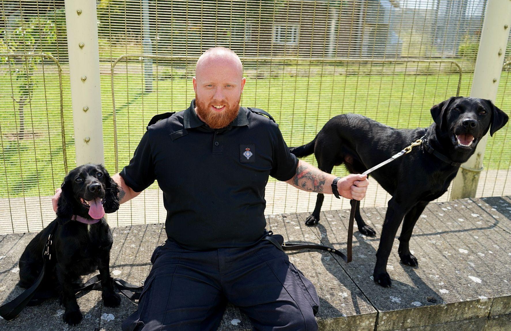 Meet the handler behind the dogs working at high security prison