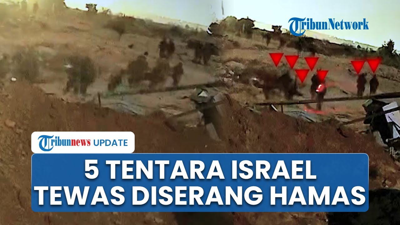 Detik-detik Hamas Serang Sekelompok Tentara Israel di Beit Hanoun Gaza ...