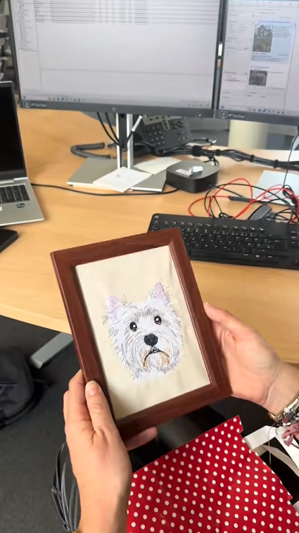 Just a Sweet Reminder from Forrest the Westie