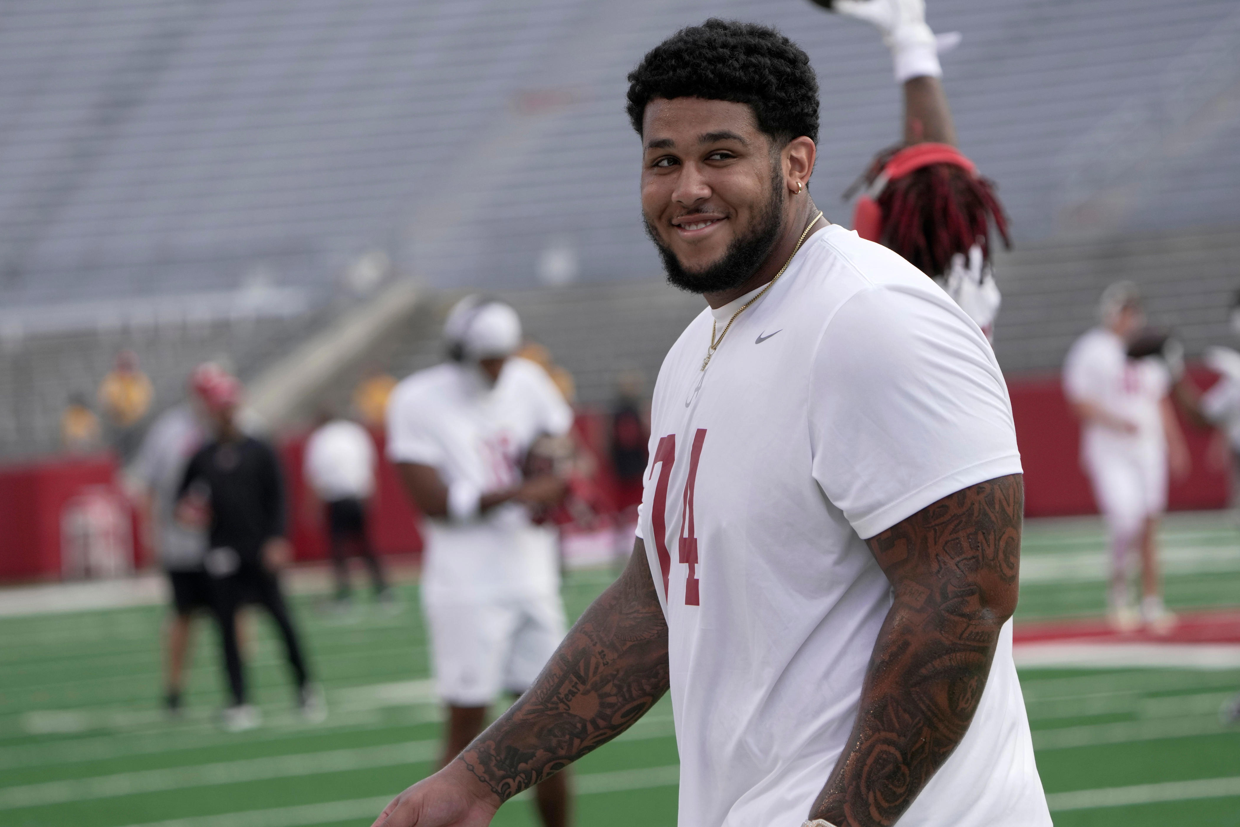 Kadyn Proctor: Preseason scouting report on the massive Alabama LT