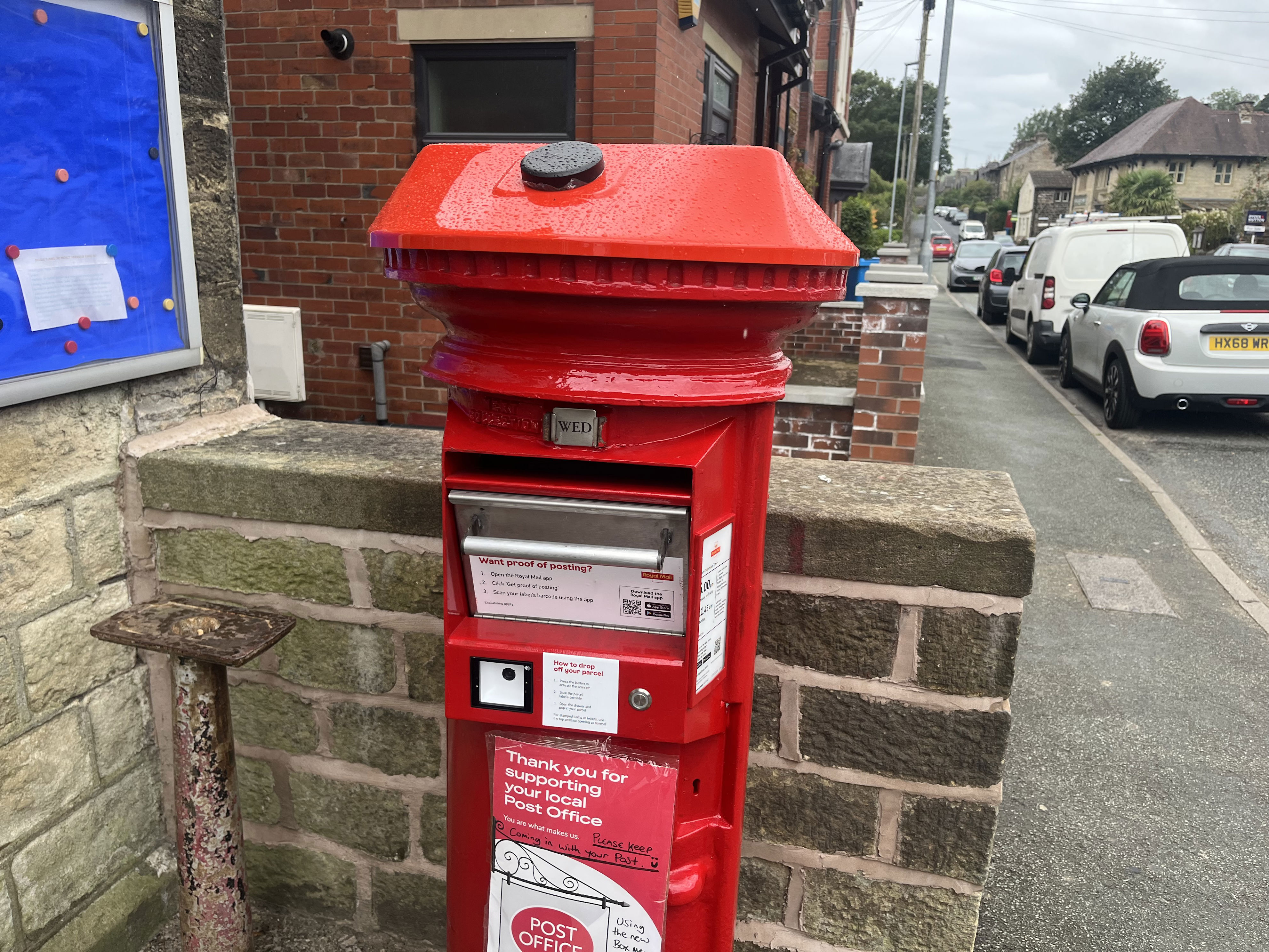 Iconic Royal Mail red post boxes in Sunderland undergo biggest redesign ...