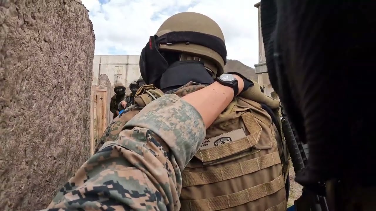 Urban Combat Training with U.S. Marines