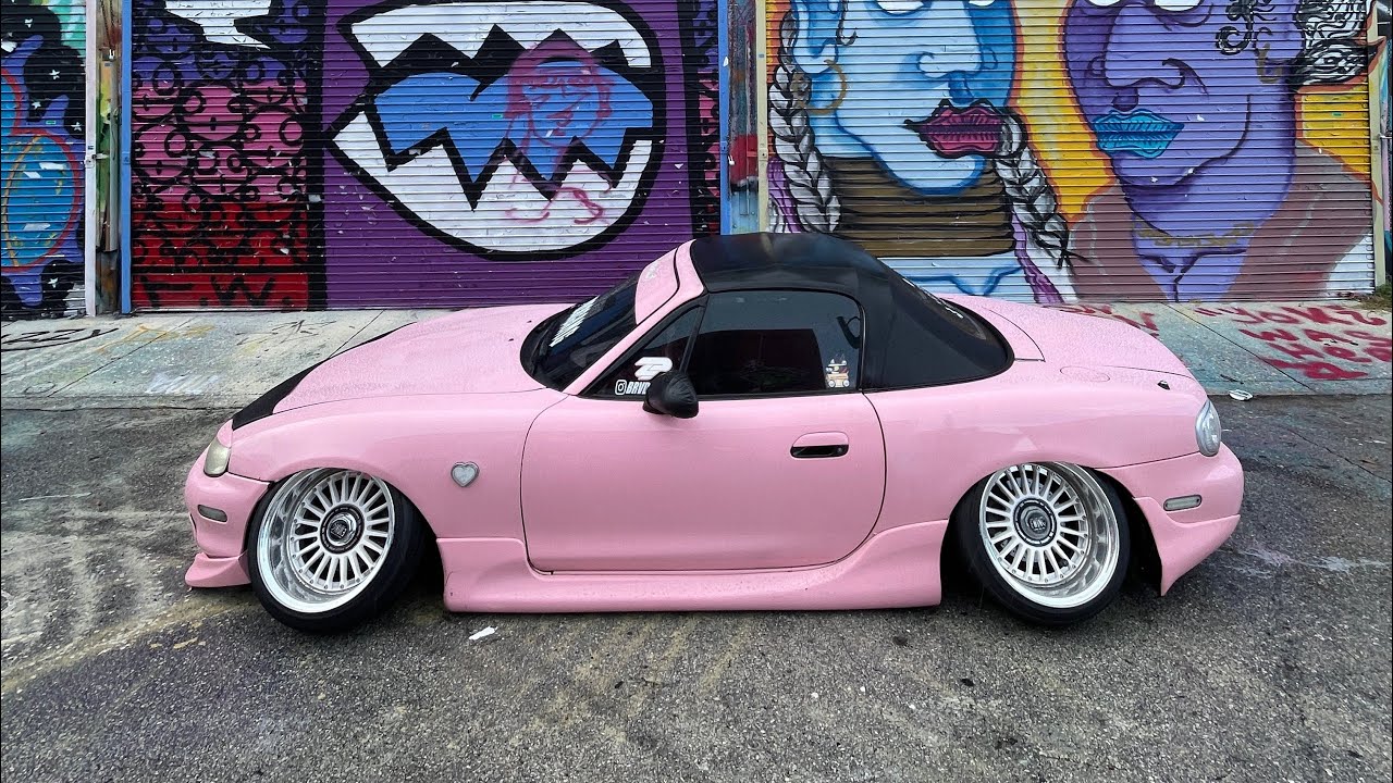 Insane Low Mazda Miata Build in Miami | HALCYON Cinematic (4K)