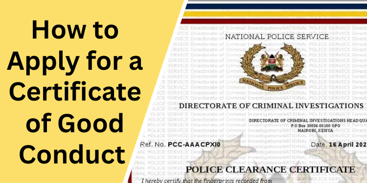 A Complete Guide on How to Apply for a Certificate of Good Conduct