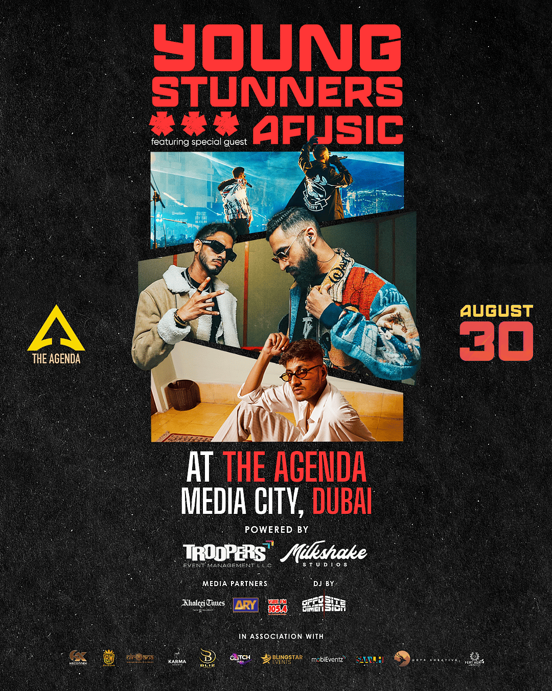 Young Stunners to rock Dubai with Afusic on August 30