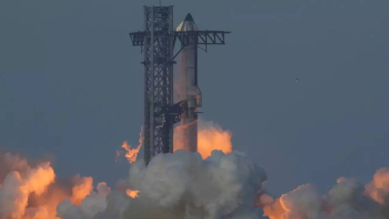SpaceX’s Starship releases first batch of mock satellites in orbit ...