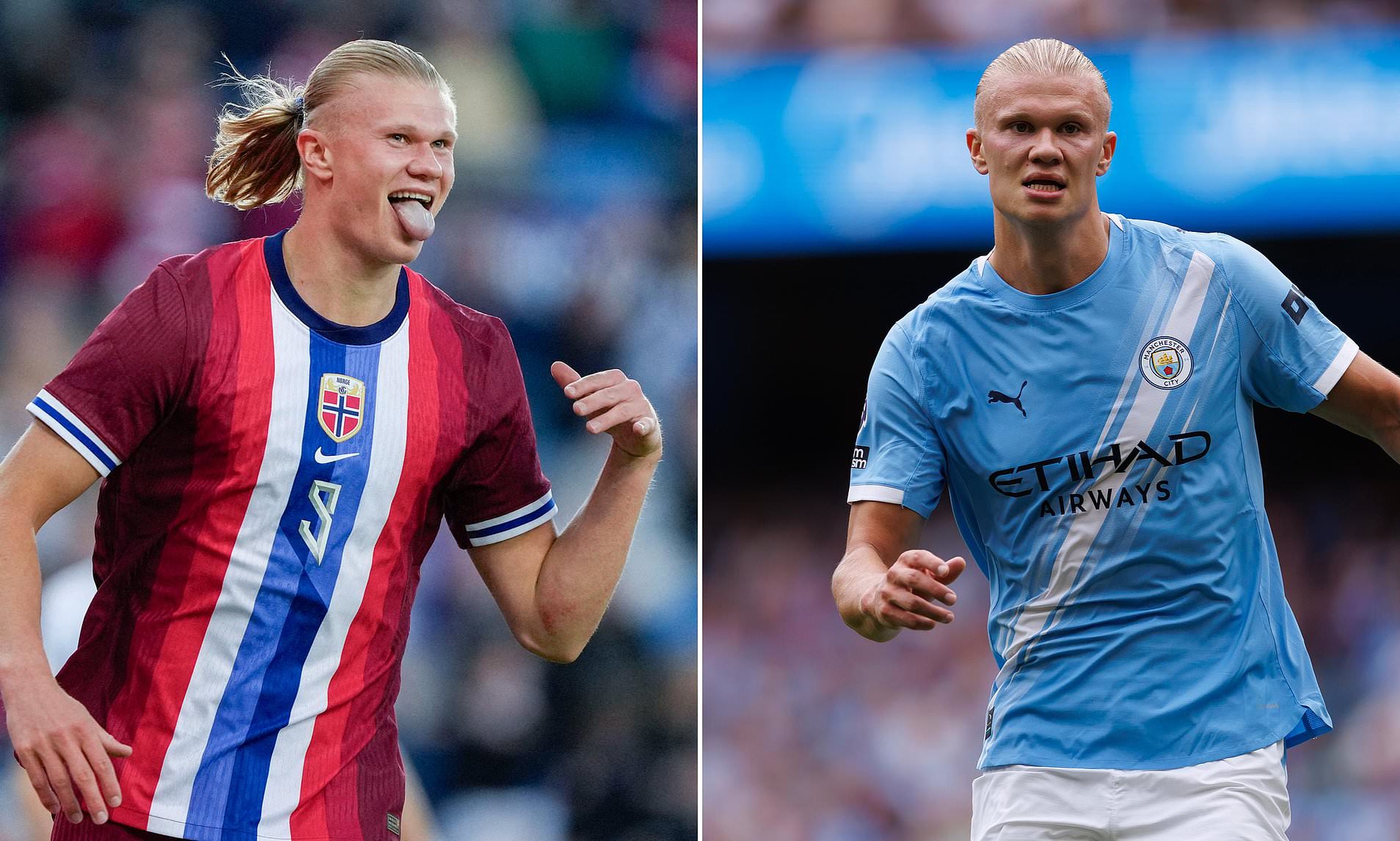 Erling Haaland changes his NAME as Norwegian national team make ...