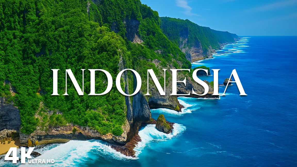 Indonesia Seen Differently – Aerial Views in 4K