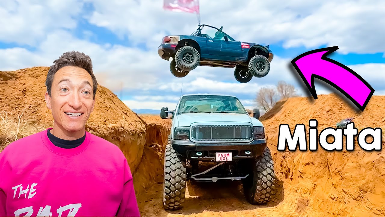 I Built the Ultimate Miata Jump – You Won’t Believe the Air!