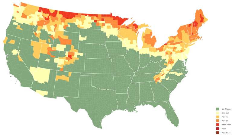 Vermont Fall Foliage 2025: Weekly forecast maps show when, where fall ...