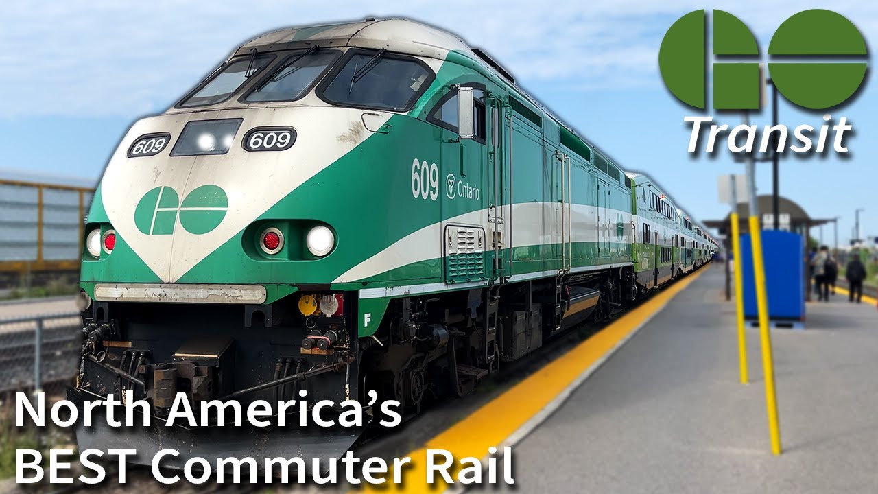 Riding GO Transit from Oshawa to Toronto Union Station