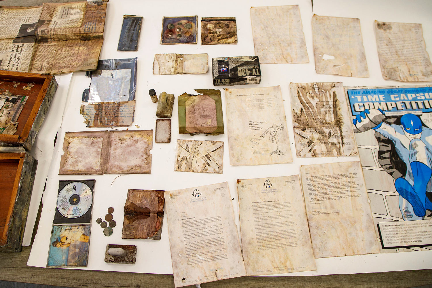 Time capsule sealed by Princess Diana is revealed decades later