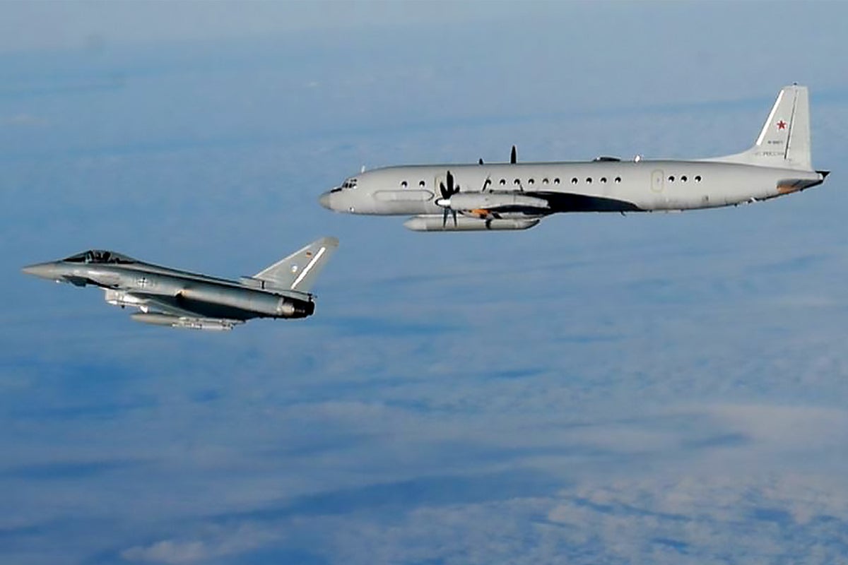 German jets reportedly scrambled to intercept Russian spy plane over ...