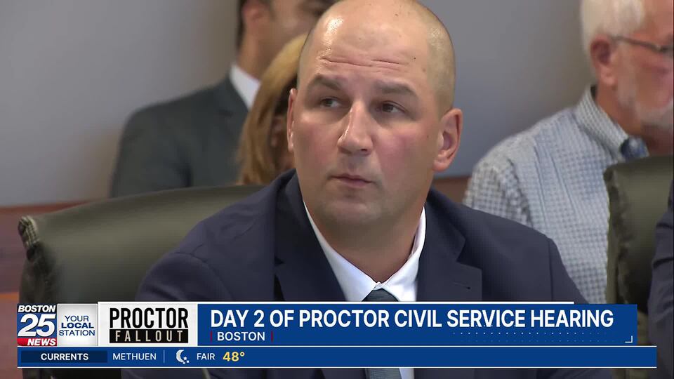 Day 2 of Proctor civil service hearing