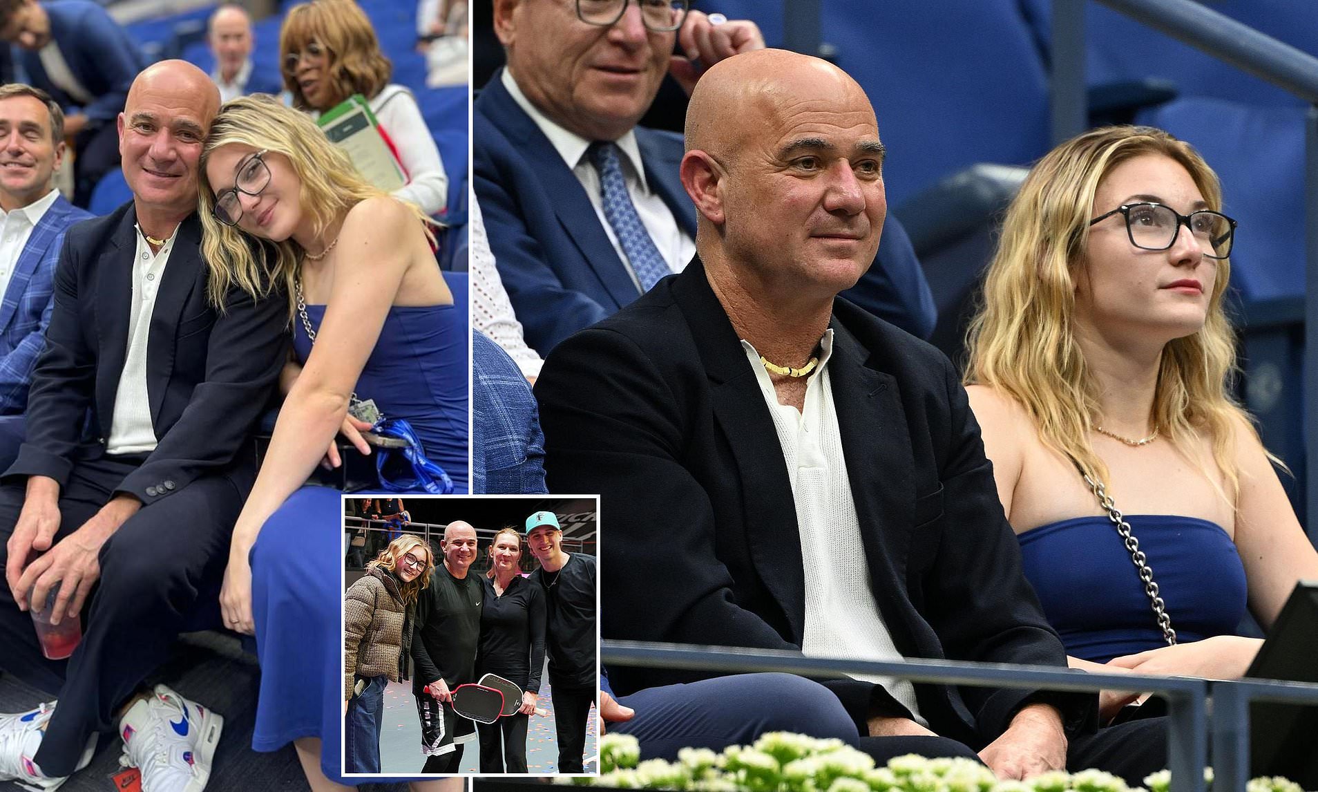 Andre Agassi and Steffi Graf's rarely-seen daughter, 21, makes surprise ...