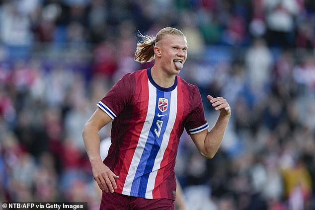 Erling Haaland changes his NAME as Norwegian national team make ...