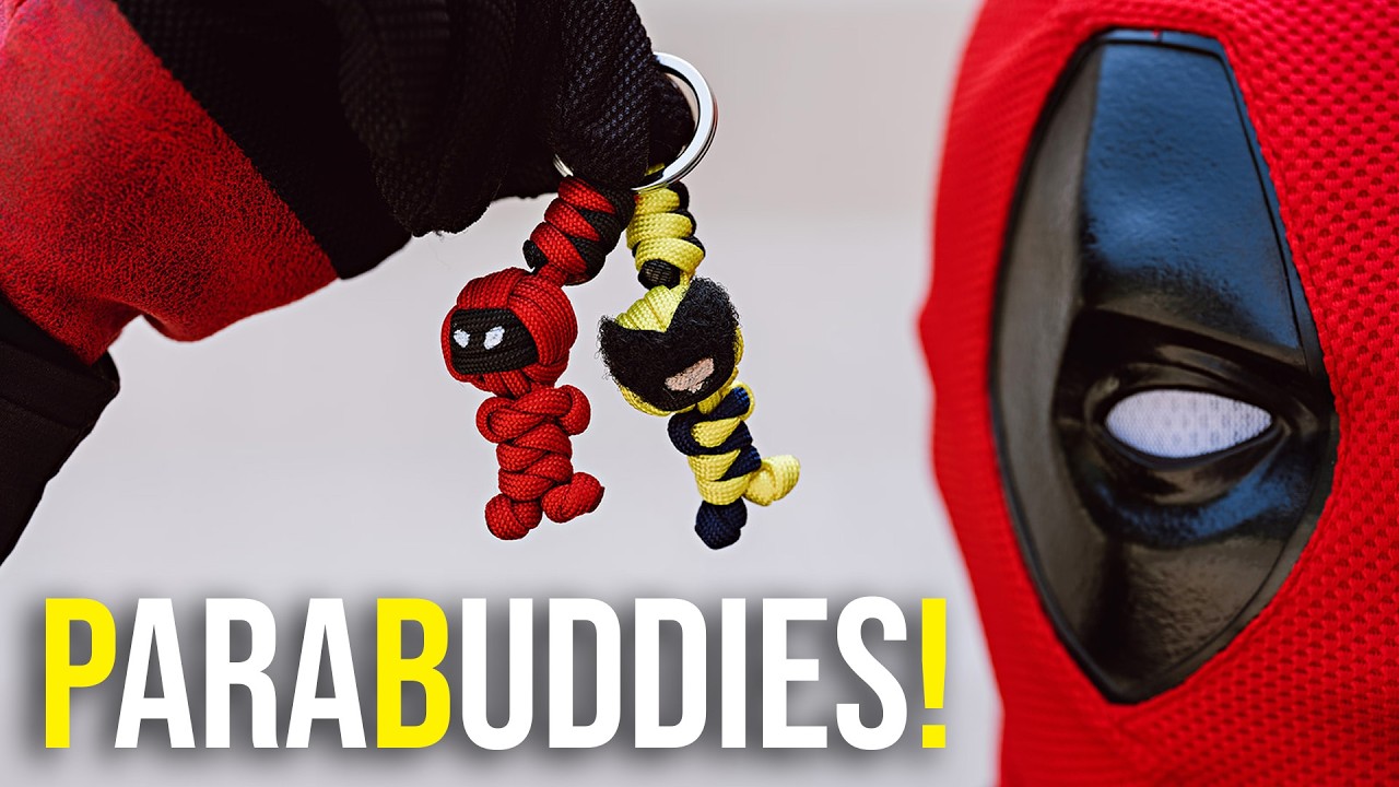 Creating Deadpool & Wolverine monkey’s fists – Deadpool style DIY