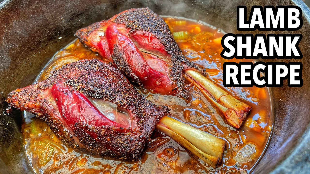 How to get fall-apart lamb shanks with smoky backyard flavor